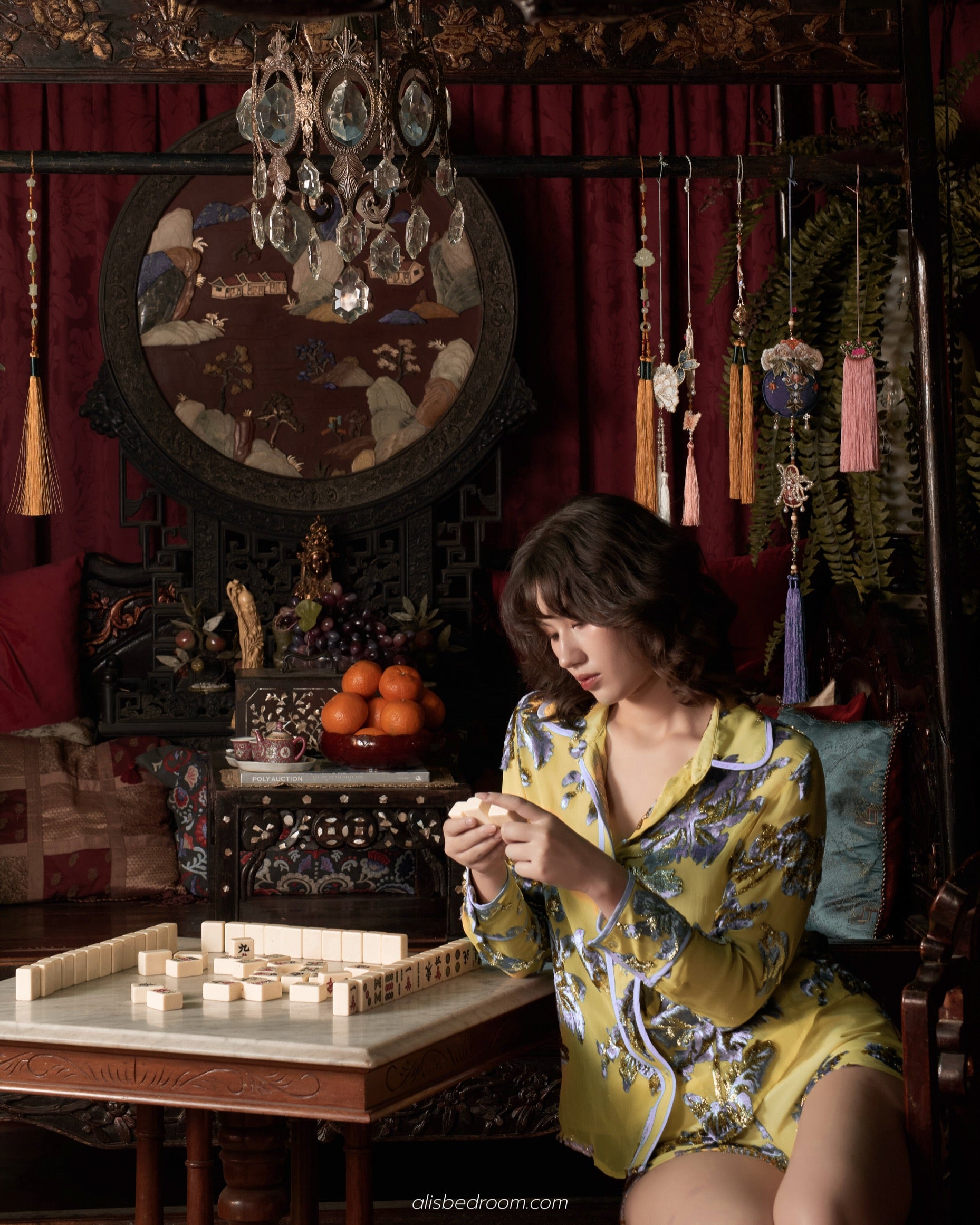 Li Hua Silk Shirt Li Hua mini Silk Shorts ( Shipped on 10/02/2026 ...